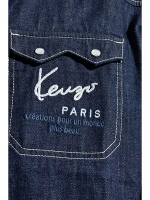 Kenzo Denim Western Shirt