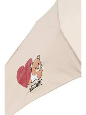 Moschino Teddy Bear-print Compact Umbrella