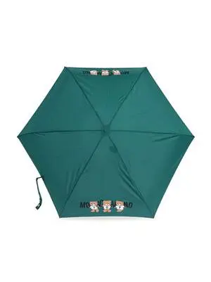 Moschino Teddy Bear-logo Print Compact Umbrella