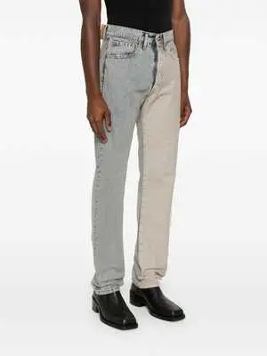 MAISON MARGIELA Panelled Straight-leg Jeans