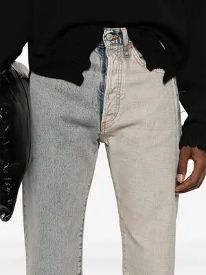 MAISON MARGIELA Panelled Straight-leg Jeans