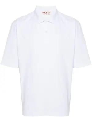 Marni Logo-patch Polo Shirt