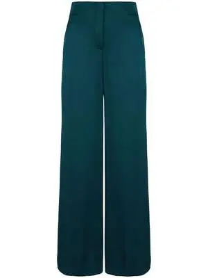 Giorgio Armani Wide-leg Silk Trousers