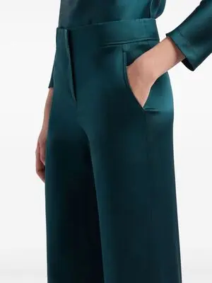 Giorgio Armani Wide-leg Silk Trousers