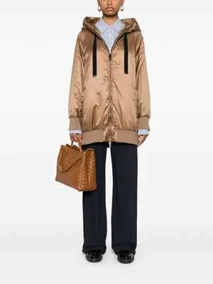 Max Mara Hooded Parka Coat