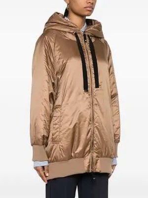 Max Mara Hooded Parka Coat