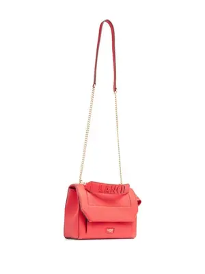 LANCEL Leather Cross Body Bag - Red