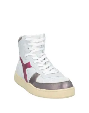 DIADORA Light Leather Sneakers - Light Grey