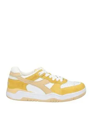 DIADORA Leather Sneakers - Yellow