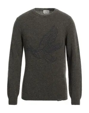 BROOKSFIELD Crewneck Sweater - Green