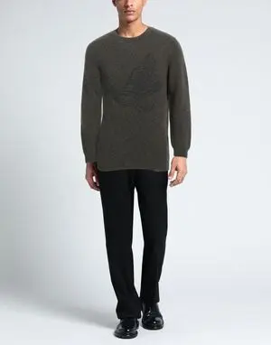 BROOKSFIELD Crewneck Sweater - Green
