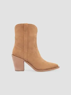 Partlow Leigh Anne 90mm Suede Ankle Booties - Cest