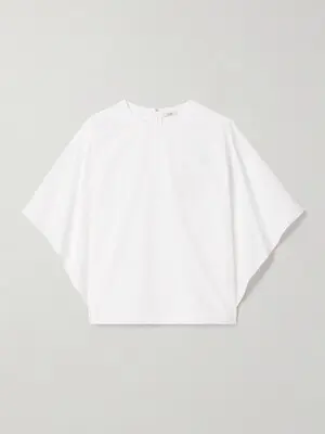 FFORME Tenley Cotton-poplin Top