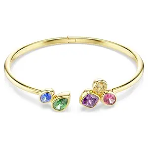 SWAROVSKI Imber Open Bangle With Crystals - Multicolored