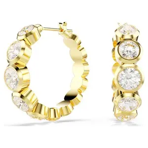 SWAROVSKI Imber Hoop Earrings - White