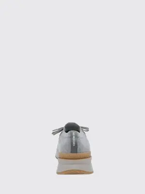 Brunello Cucinelli Cotton Knit Low-top Trainers - Grey 1