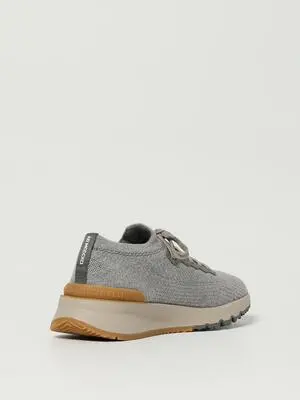 Brunello Cucinelli Lace Up Sneakers - Grey
