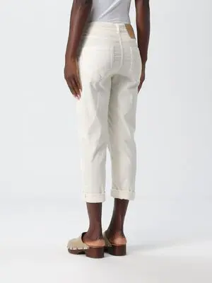 DONDUP Corduroy Button-front Jeans - White