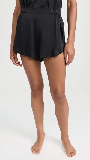 Lunya Washable Silk Tulip Back Set - Immersed Black