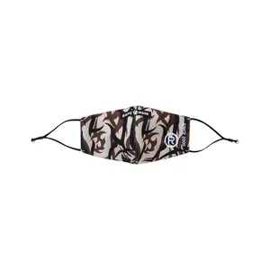 A BATHING APE Trial Camo Mask - Brown