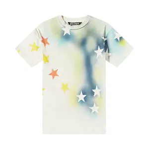 Palm Angels Sprayed Stars Vintage T-shirt - White