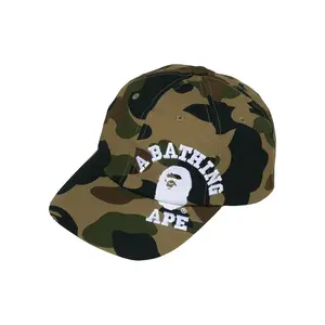A BATHING APE 1st Camo Panel Cap - Green