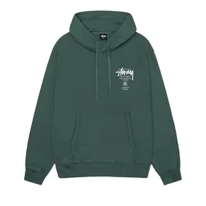 StÜssy World Tour Hoodie - Green