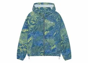 StÜssy Realtree Wav3 Beach Shell - Blue/yellow