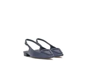 Vince Camuto Savy Flat Slingback Shoes - Blue