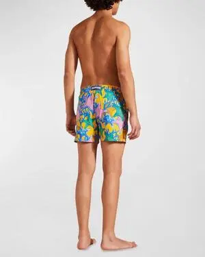 Vilebrequin Vilebrequin Starfish Print Swim Shorts Maize
