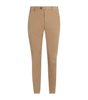 Canali Stretch-cotton Chinos