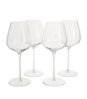 SOHO HOME Set Of 4 Pembroke Wine Glasses - Red