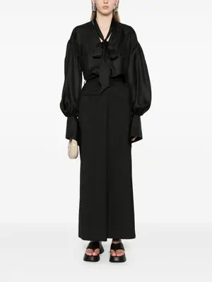 MAISON MARGIELA Textured Maxi Skirt
