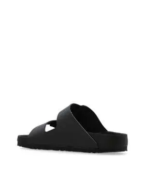 BIRKENSTOCK Arizona Double Strap Buckle Sandals - Black