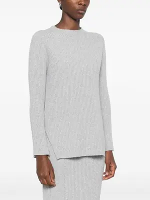 TWINSET Lurex Ribbed-knit Jumper