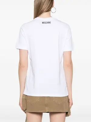 Moschino Text-print Cotton T-shirt