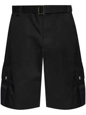 Jacquemus Belted Cargo Shorts - Black