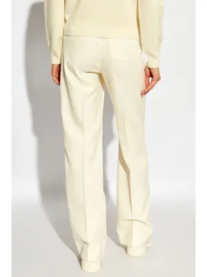 Moncler Press-crease Trousers - Neutrals