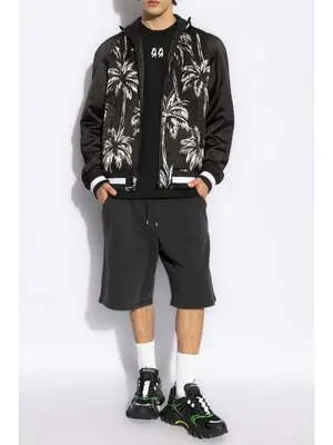 Balmain Logo-embroidered Track Shorts