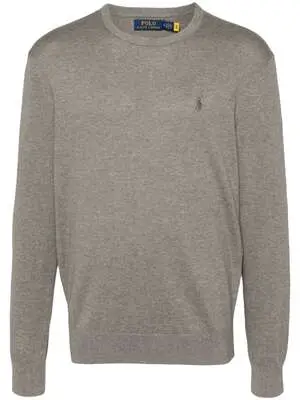 Polo Ralph Lauren Pony-embroidered Jumper - Grey