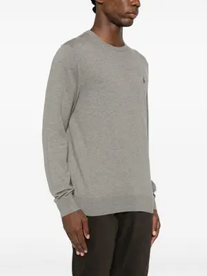 Polo Ralph Lauren Pony-embroidered Jumper - Grey