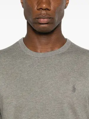 Polo Ralph Lauren Pony-embroidered Jumper - Grey