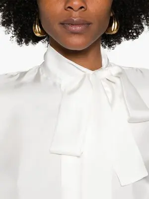 BLANCA VITA Campanula Silk Shirt