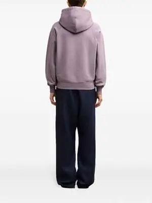 AMI Paris De Coeur Cotton Hoodie - Purple