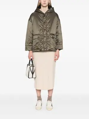 Max Mara Greenmo Padded Hooded Coat
