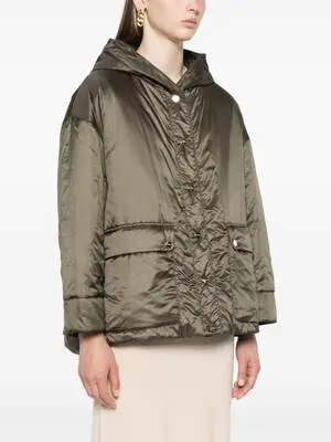 Max Mara Greenmo Padded Hooded Coat
