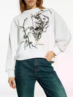 Alexander McQueen Graphic-print Sweatshirt