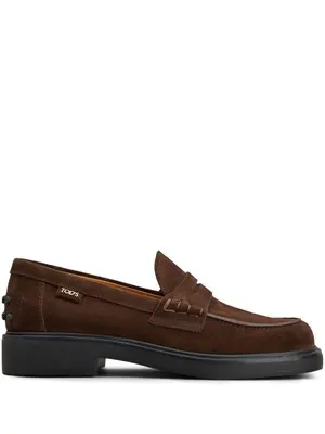 TOD'S Penny-slot Loafers - Brown