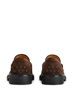 TOD'S Penny-slot Loafers - Brown