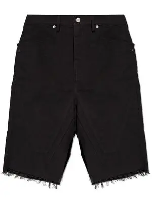 Black Wash Shorts For Men
